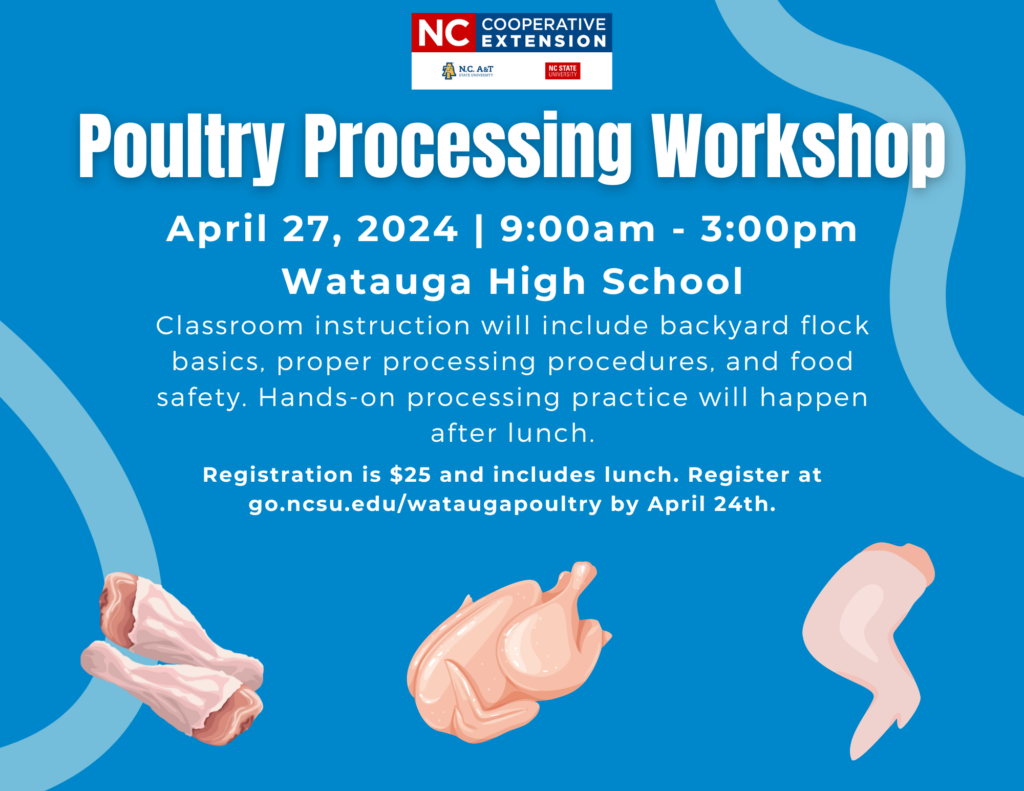 Poultry Processing Workshop Scheduled for April 27th | N.C. Cooperative ...